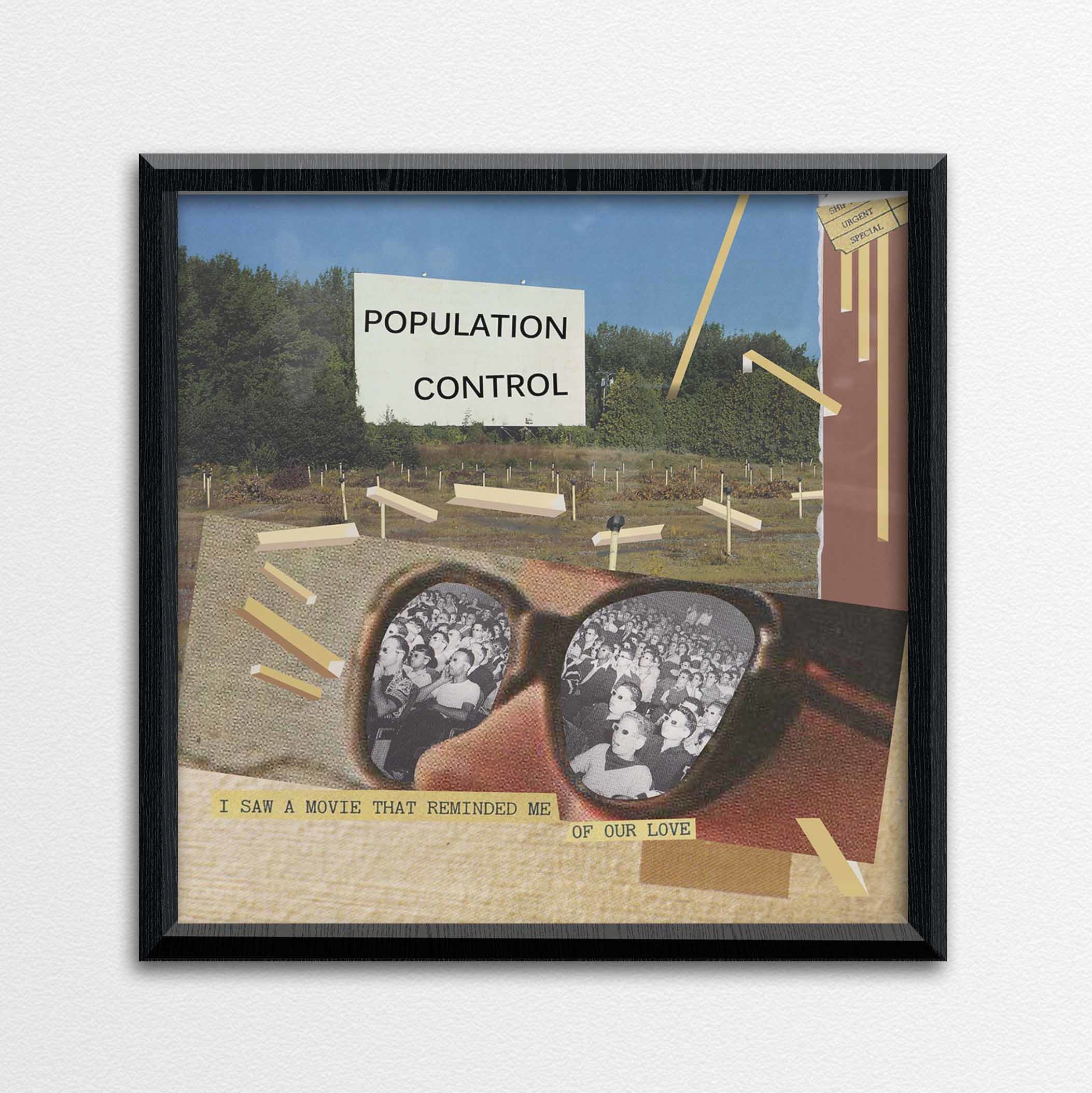 Social Living – Population Control_ Art Print_small – Social Living