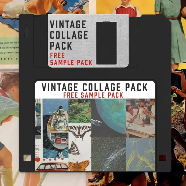 Vintage Collage Image Pack- FREE Sample Pack - Social Living